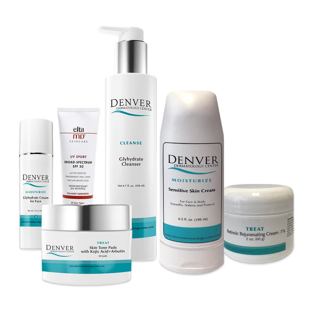 Sun Damage, Aging - Level 3 | Denver Dermatology Center